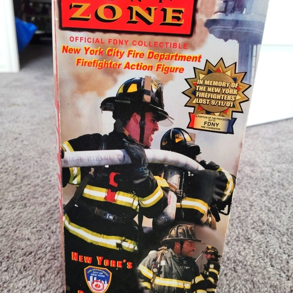 Other | New York City Fire Department Firefighter Action Figure | Poshmark